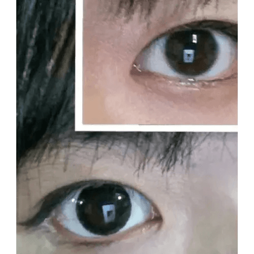 OLENS SCL HI Black 13.5mm Circle Lenses: Intense Black Beauty – KPOP2